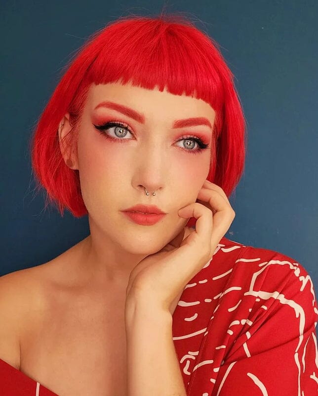 Red Color Spotlight | Red Makeup Looks & Hair Color Ideas – Lime Crime