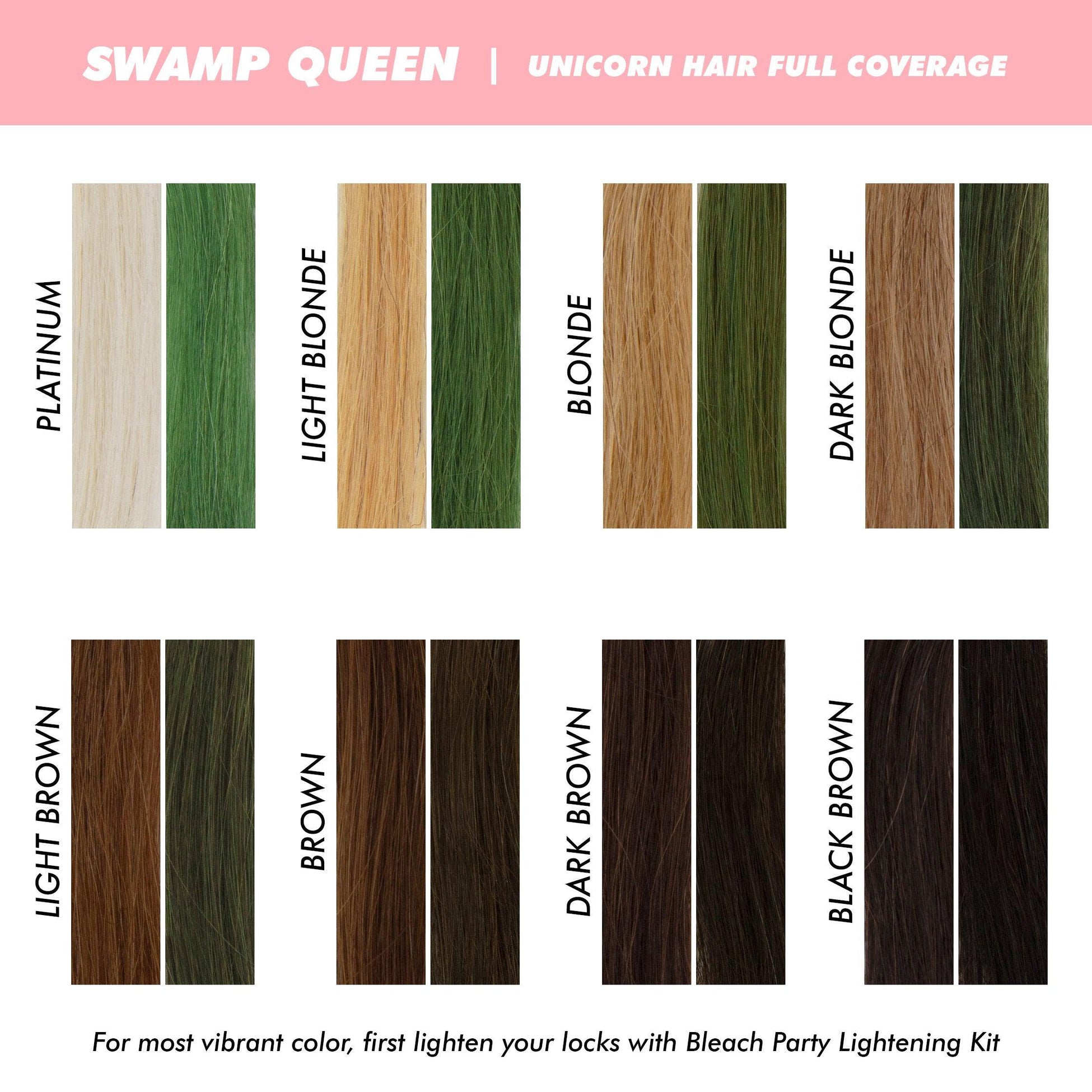 Unicorn Hair Full Coverage Hair Dye | Semi-Permanent Hair Color Dye ...